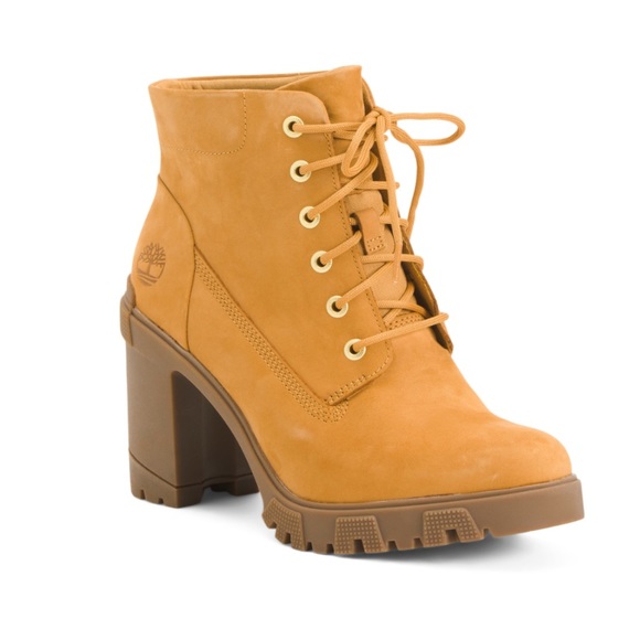 Timberland | Shoes | Timberland Womens Suede Lana Point Lace Up Heel ...